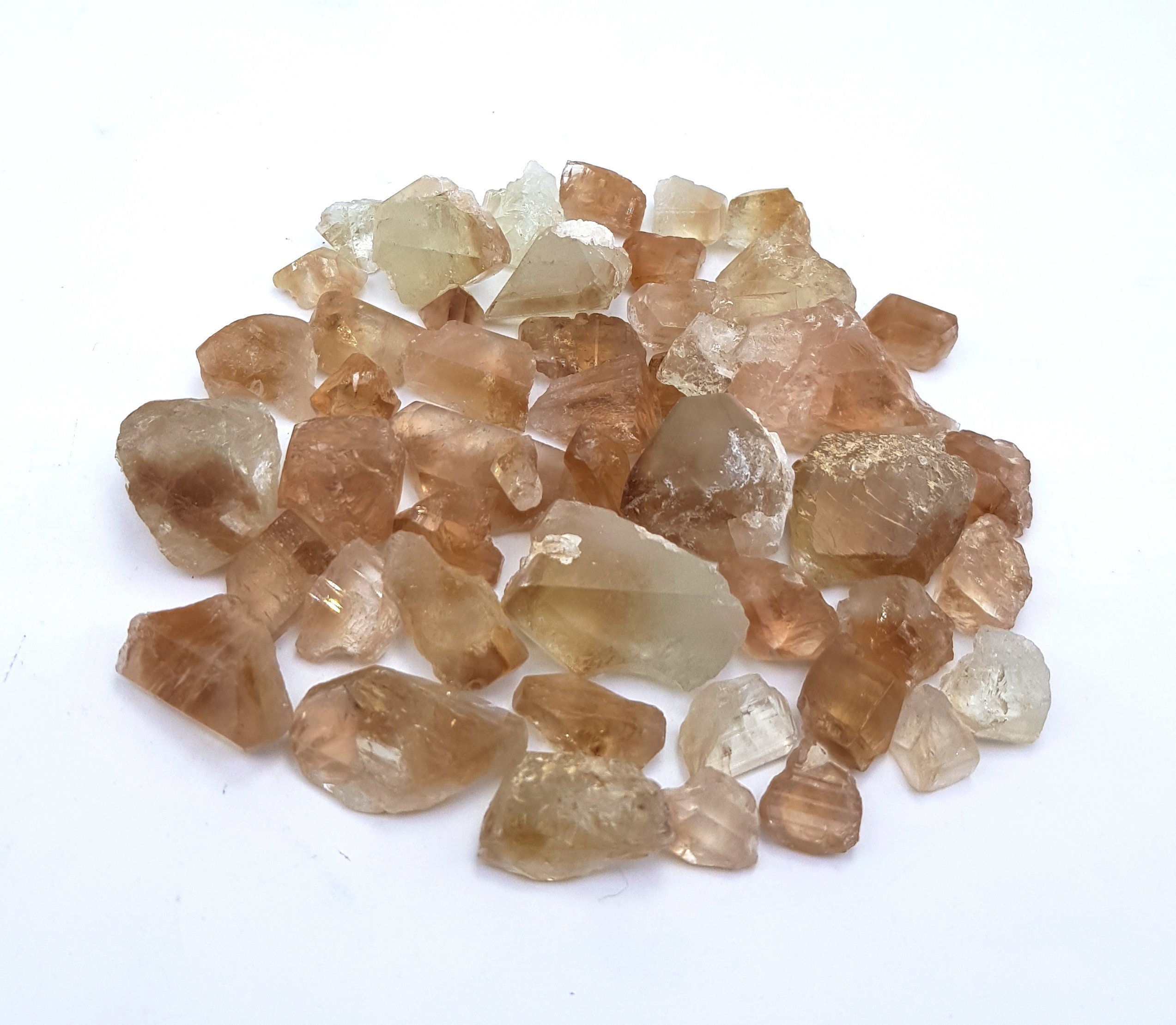 Topacio color miel natural 145 gramos | Etsy