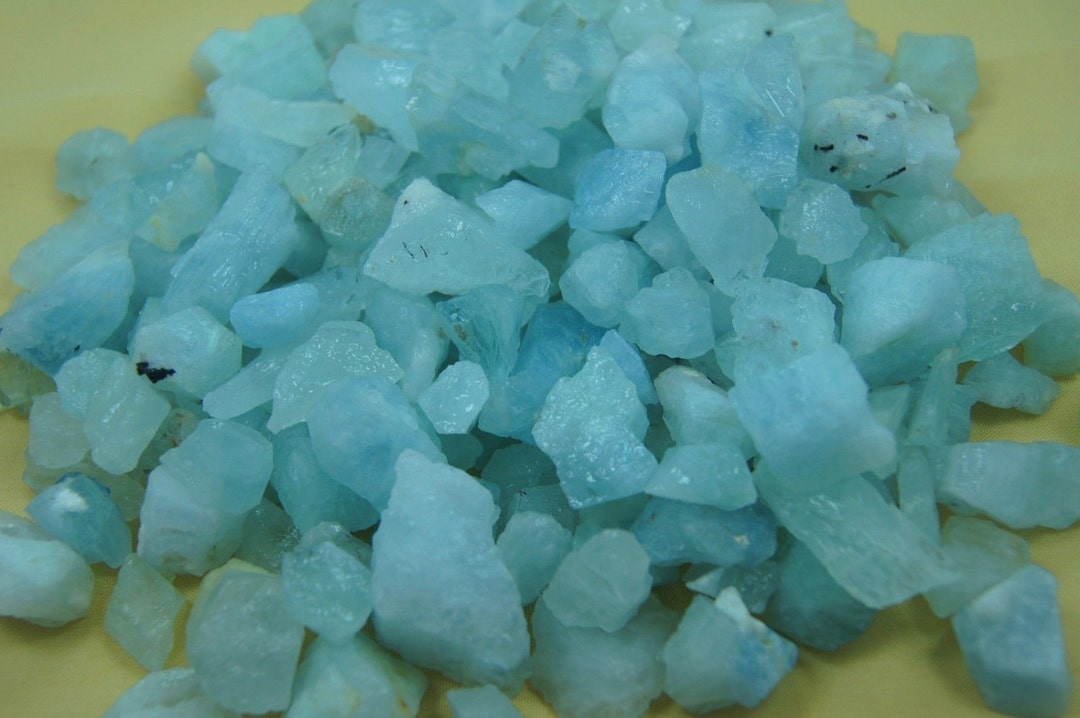 Beautiful Looking 370 Grams Rough Natural Middle-size Aquamarine - Etsy