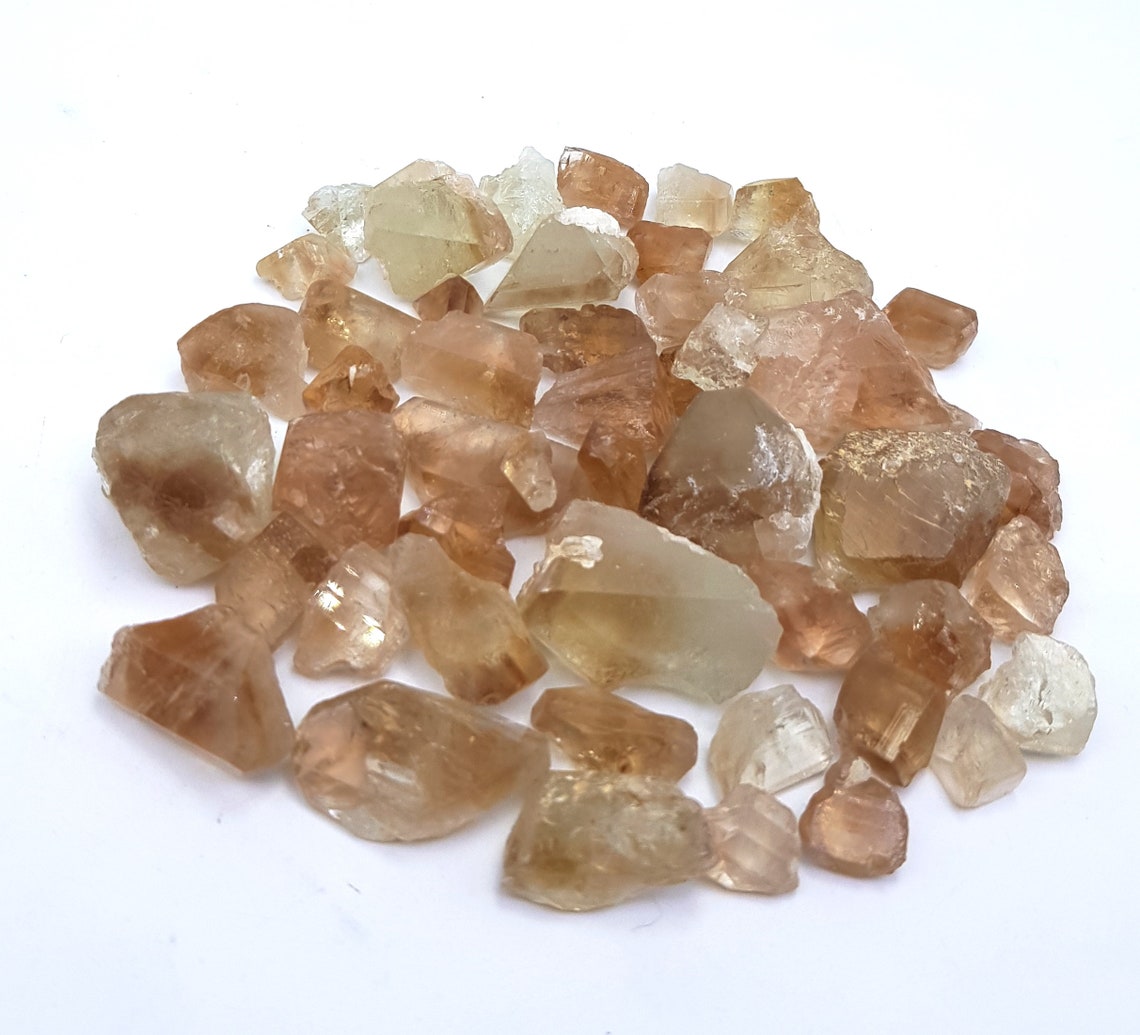 Topaze couleur miel naturel 145 grammes - Etsy France