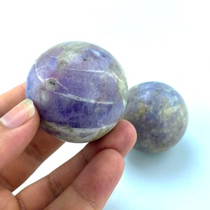 Beautiful Pink Hackmanite Spheres, Hackmanite Spheres, Hackmanite ...