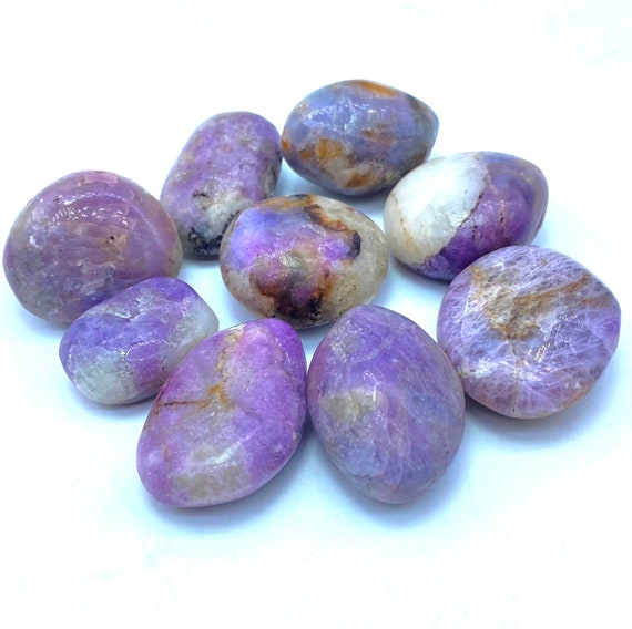 Beautiful Pink Hackmanite Tumbleshackmanitehackmanite - Etsy