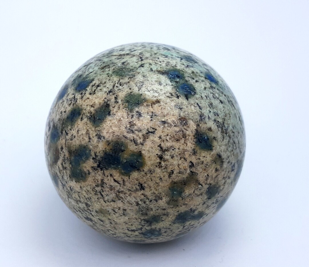 Nice Quality 57 Mm K2 Japer Sphere With Full Blue Dots - Etsy