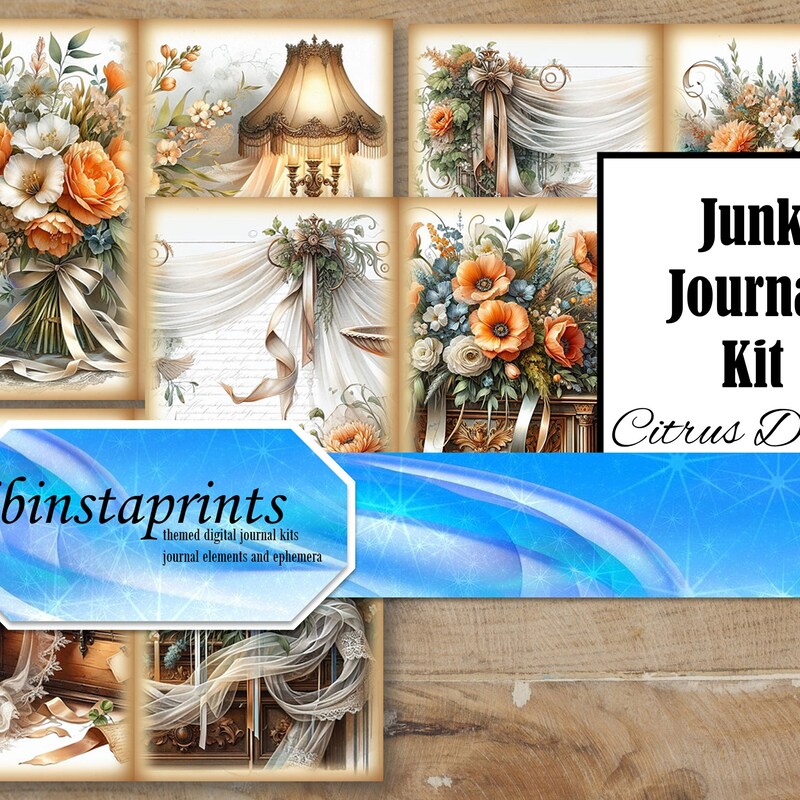 Orange Journal - Etsy