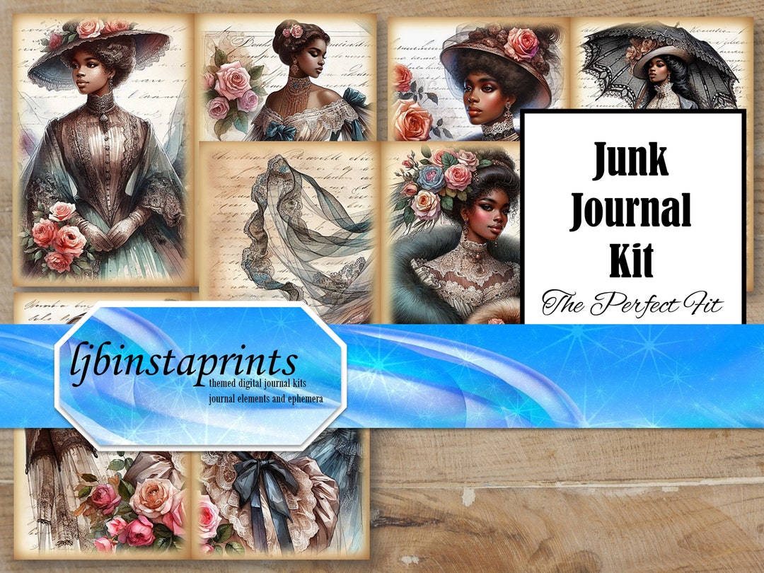 The Perfect Fit Journal Kit, Fashion Journal Kit, African American ...