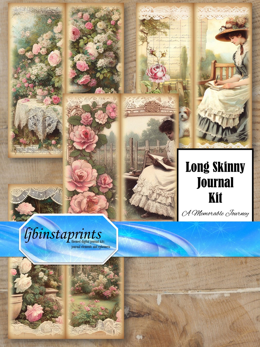 A Memorable Journey Skinny Journal Kit, Skinny Journal Kit, Tall ...