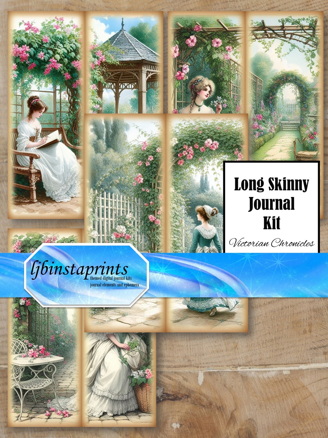 Victorian Chronicles Journal Kit, Skinny Journal Kit, Tall Journal Kit ...