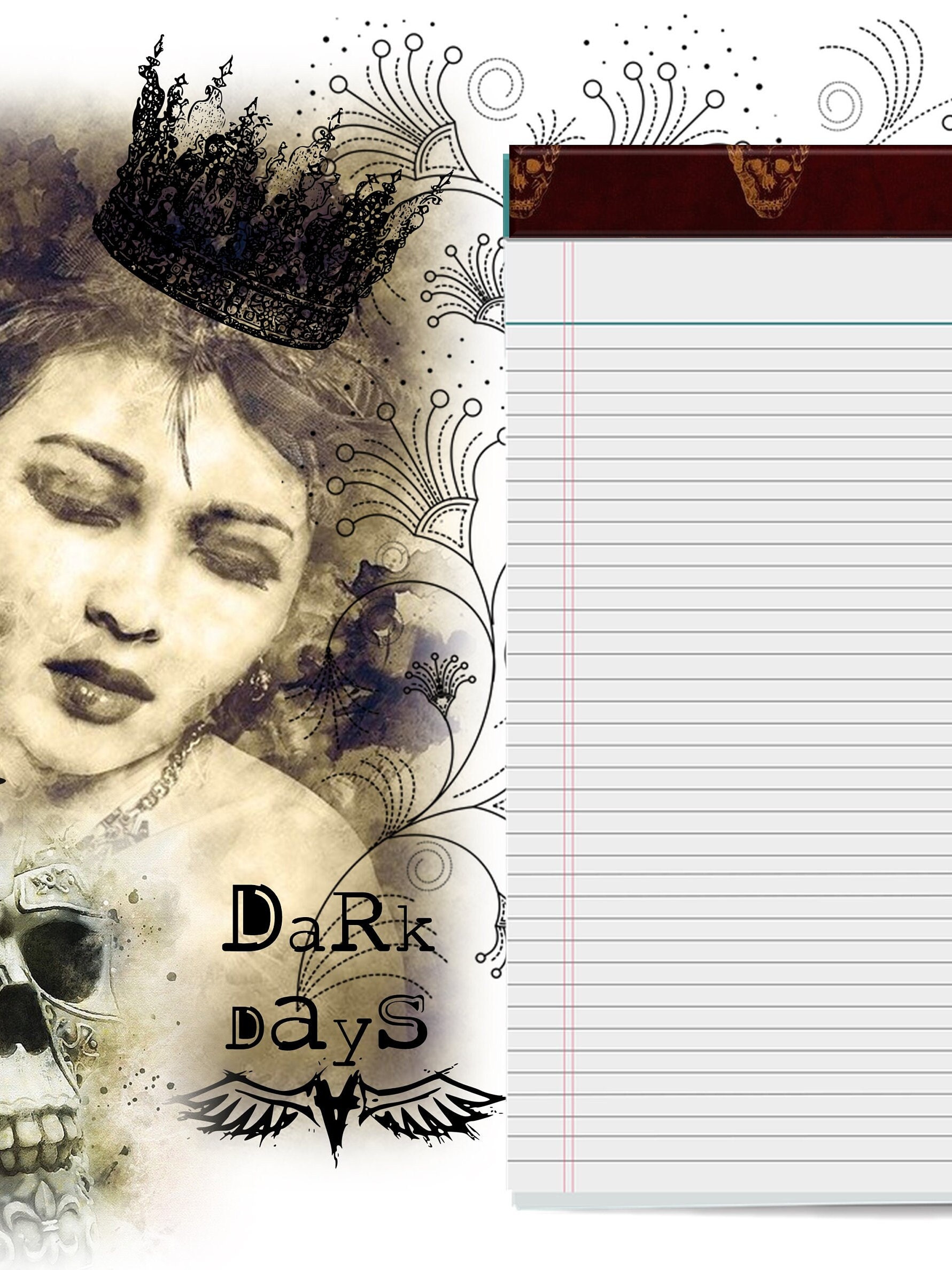 Emotional Journal Kit EMO Journal Kit Depression Journal - Etsy