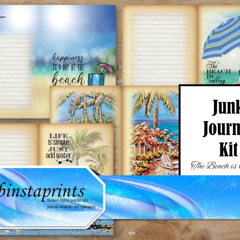 Digital Journal Kit - Etsy