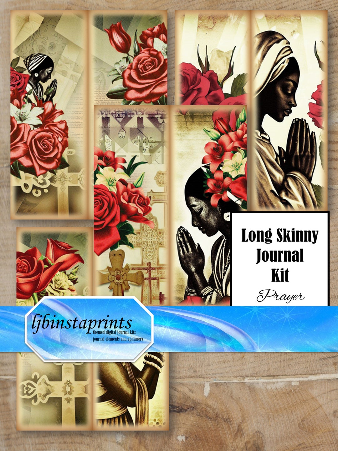 Prayer Skinny Journal Kit, Tall Journal Kit, Skinny Journal Kit ...