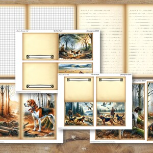 On the Hunt Journal Kit, Hunting Journal Kit, Hunting Dog Journal Kit ...