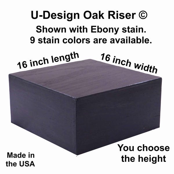 Wood Plinth Block - Etsy