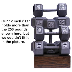 Oak Riser 12 X 12, You Choose the Height, Plinth, Centerpiece, Wedding ...