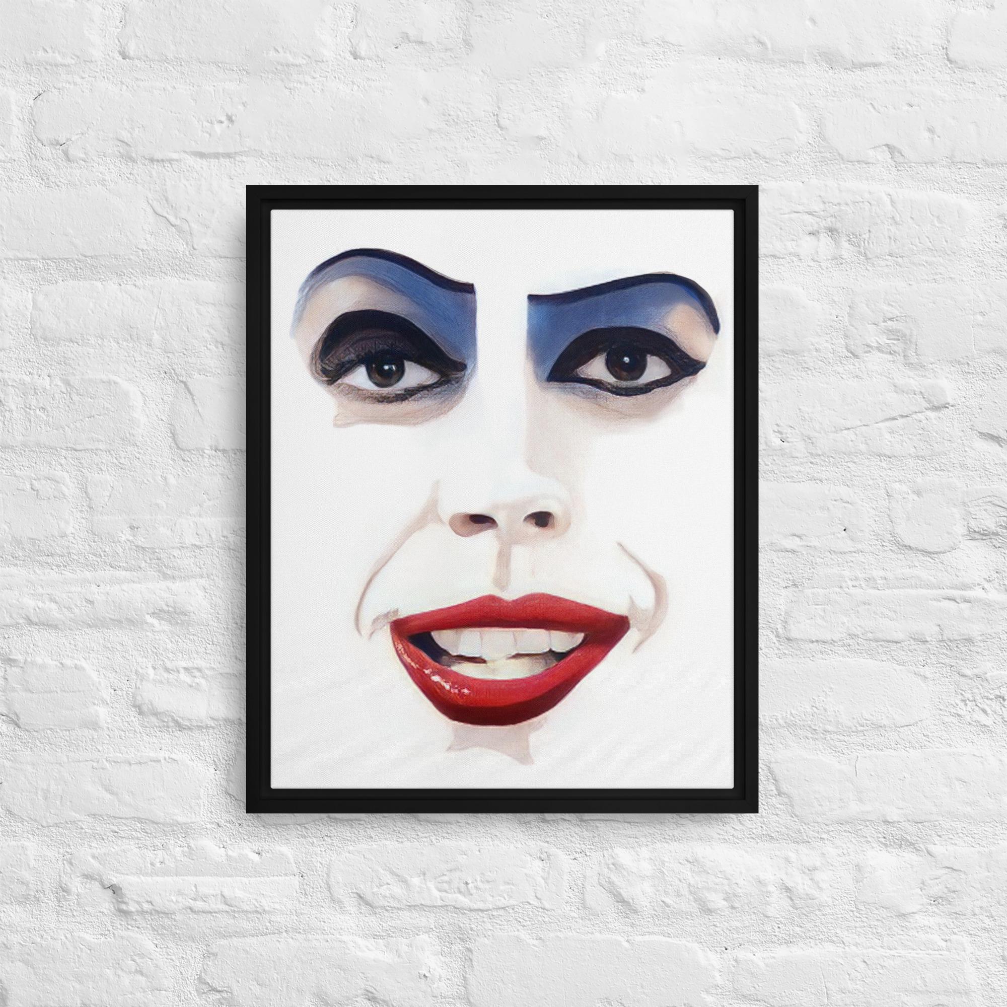 Dr. Frank N Furter Rocky Horror Picture Show Wooden Framed Canvas - Etsy