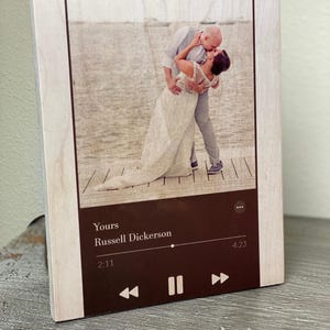 Custom Love Song Playlist on Wood - Etsy
