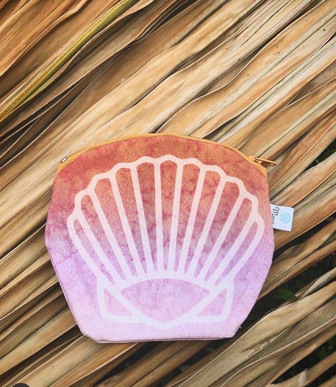 Sunrise Seashell Coin Purse, Shaped Bag, Accessory Pouch,coin Purse ...