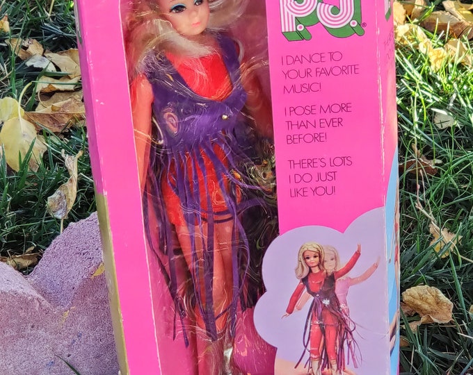 Live Action PJ Doll by Mattel Stock 1156 1970 NRFB Barbie Mod - Etsy