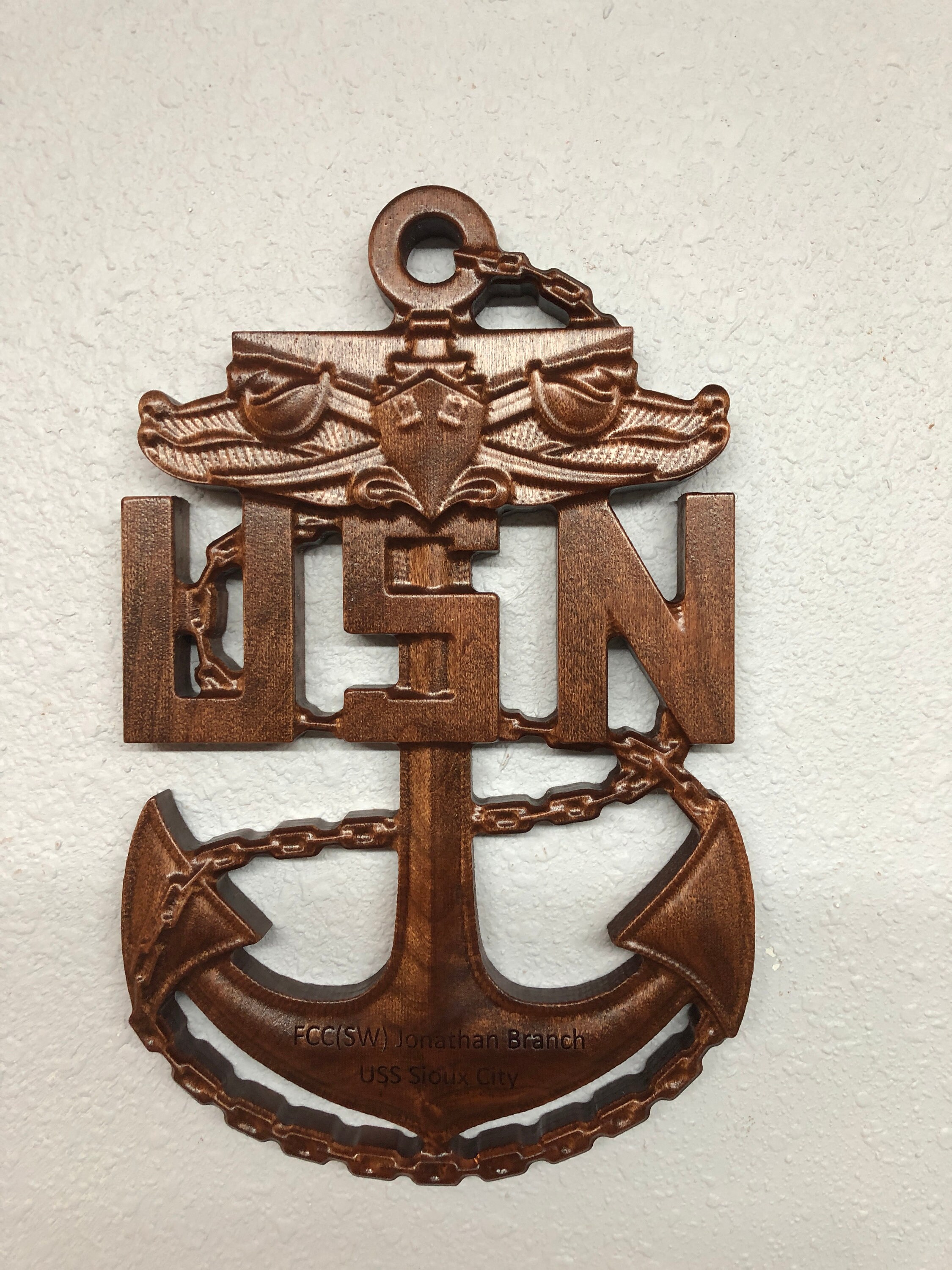 USN Chief and Senior Chief Anchors - Etsy
