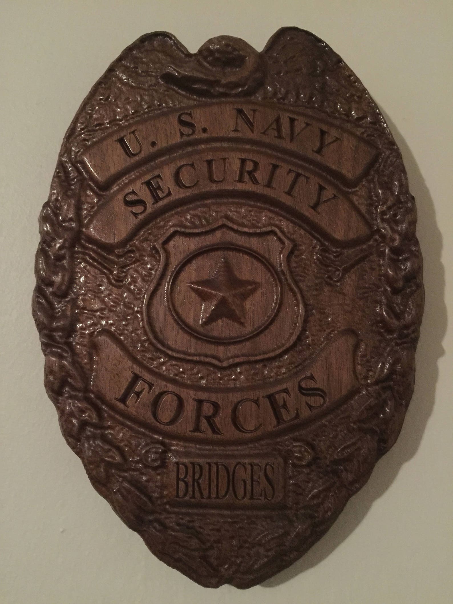 US Navy Security Forces Badge MAA - Etsy