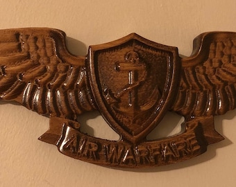 EAWS Wings enlisted Aviation Warfare Specialist Silhouette You Earned ...