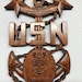 USN Master Chief Petty Officer Anchor MCPO - Etsy