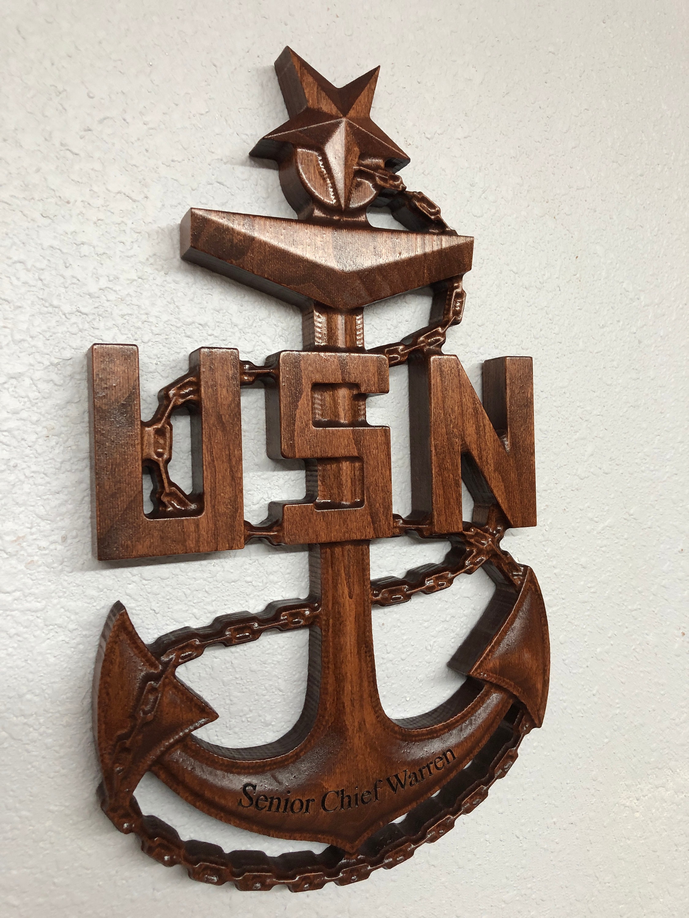 USN Chief and Senior Chief Anchors - Etsy