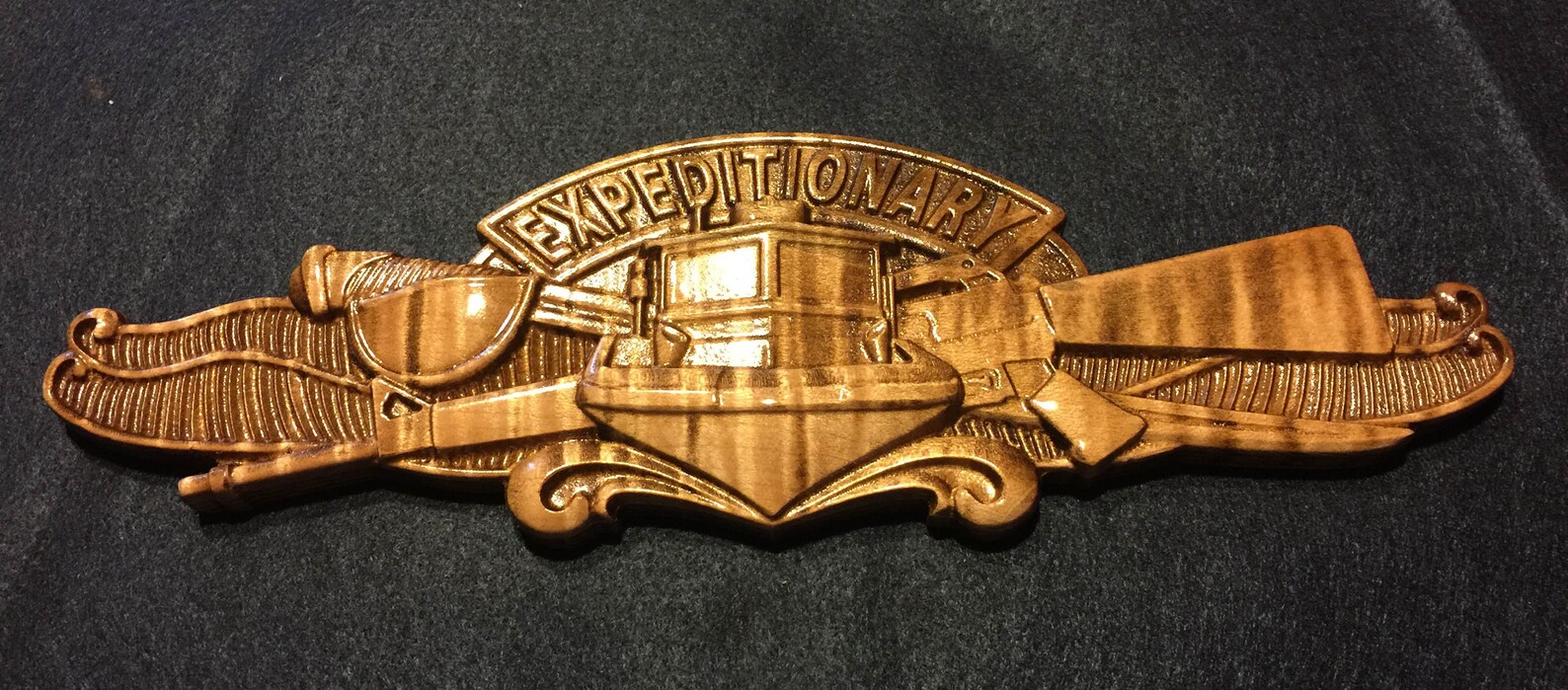 Solid Wood Expeditionary Warfare Specialist Pin - Etsy