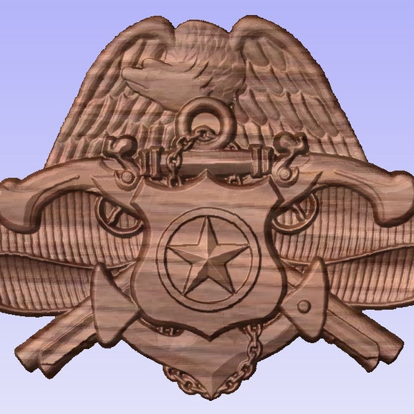 Us Navy Security Badge - Etsy