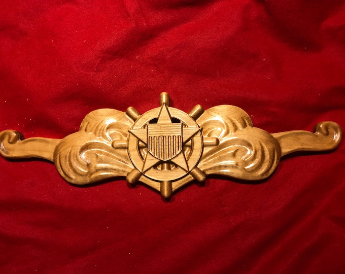 USCG Cutterman's Badge - Etsy