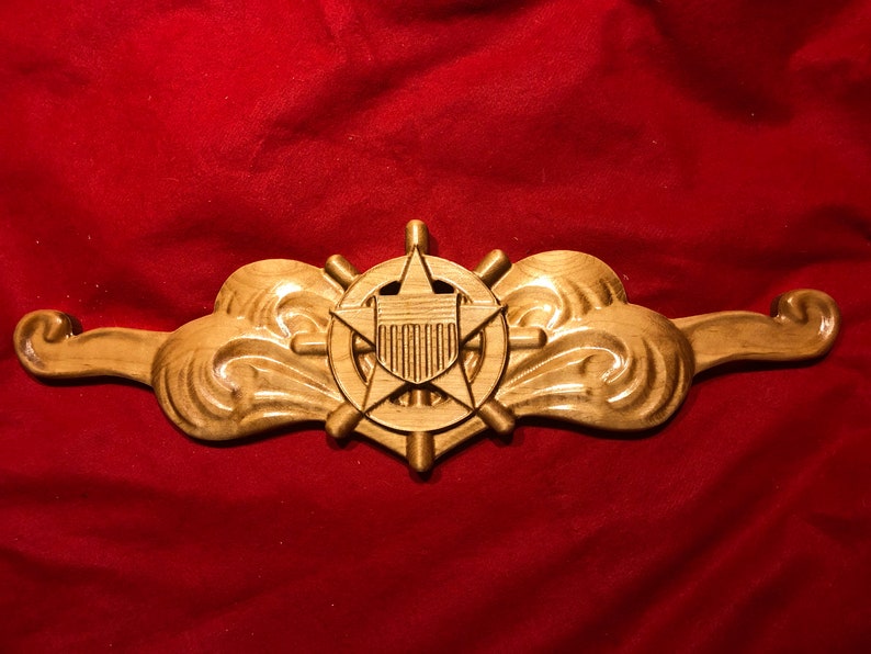 USCG Cutterman's Badge - Etsy