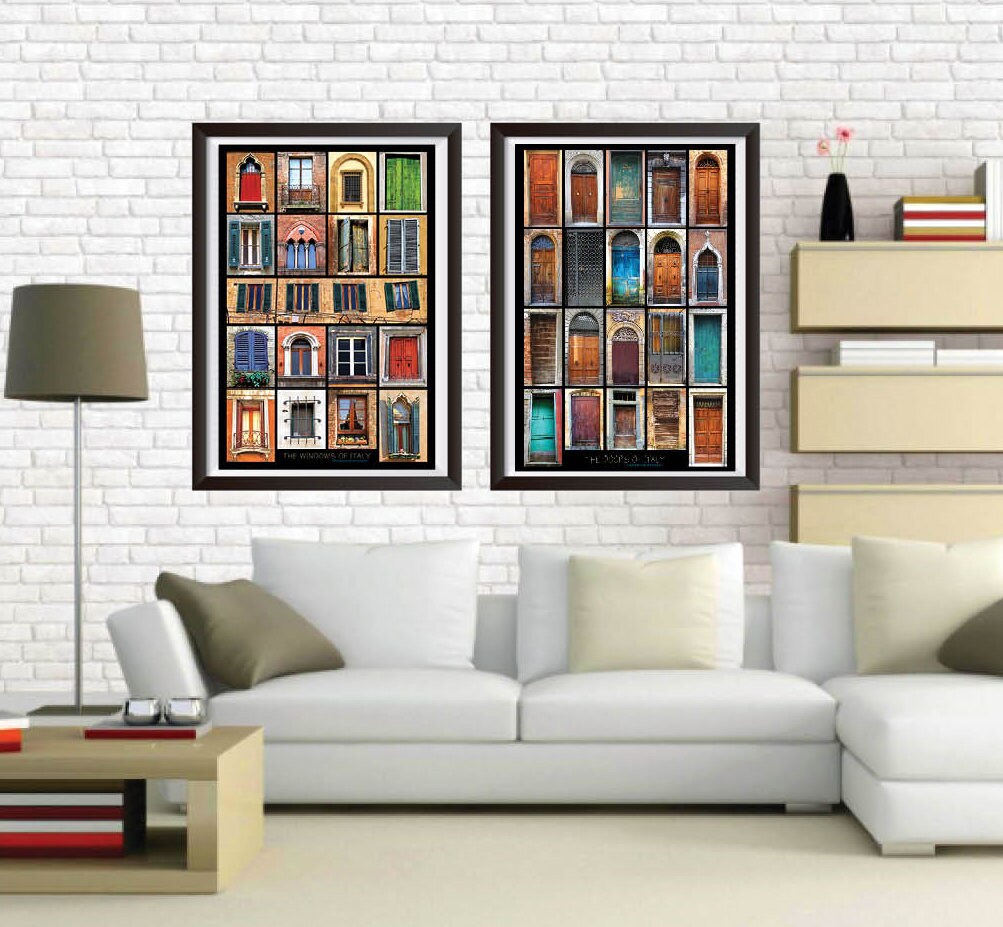 Italian Doors Collection - Poster Sizes - Etsy