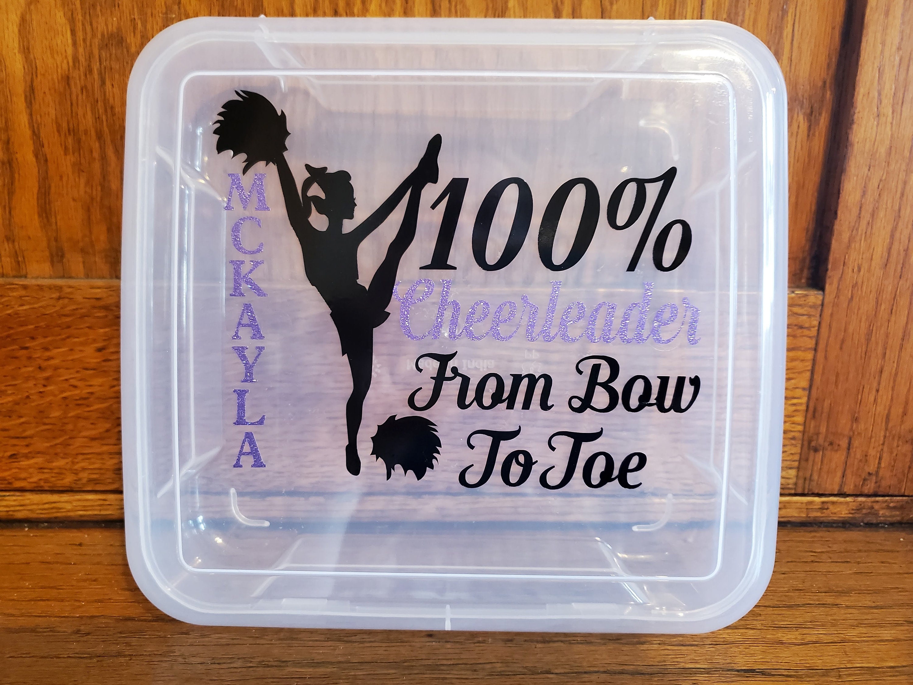 Cheer Bow Box - Etsy