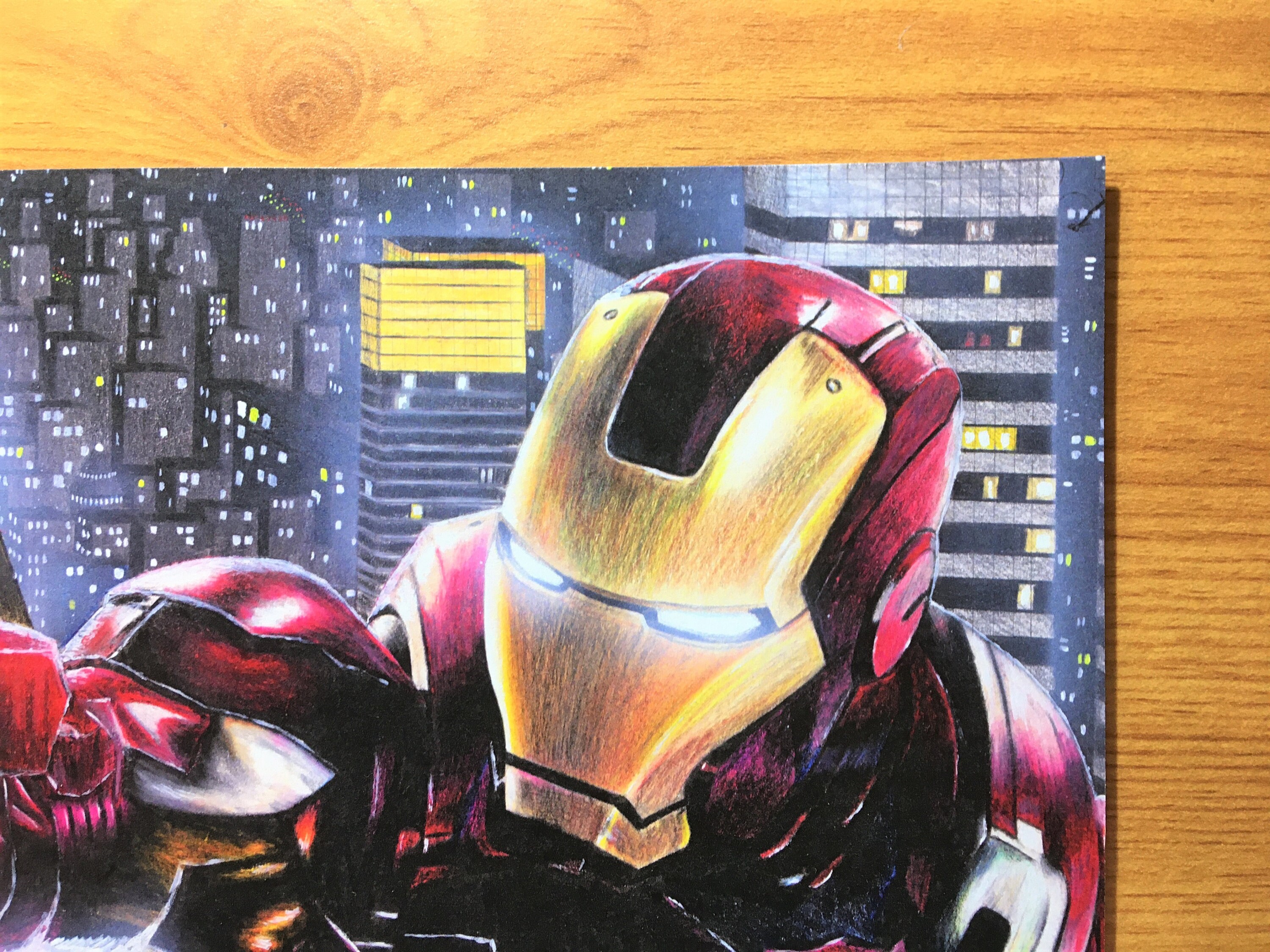 Iron Man Art Print A4 Marvel Art Print Marvel Iron Man Gift - Etsy