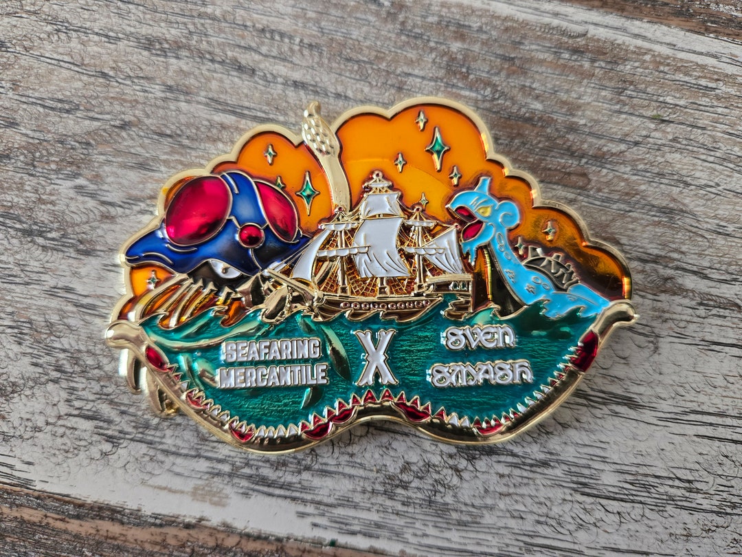 Seafaring Mercantile X Sven Smash Revenue Cutter Service Challenge Coin - Etsy