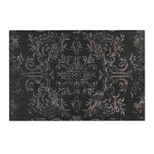 Rug Gothic Design Victorian Goth Decor Witchy Area Rug Dark Academia ...