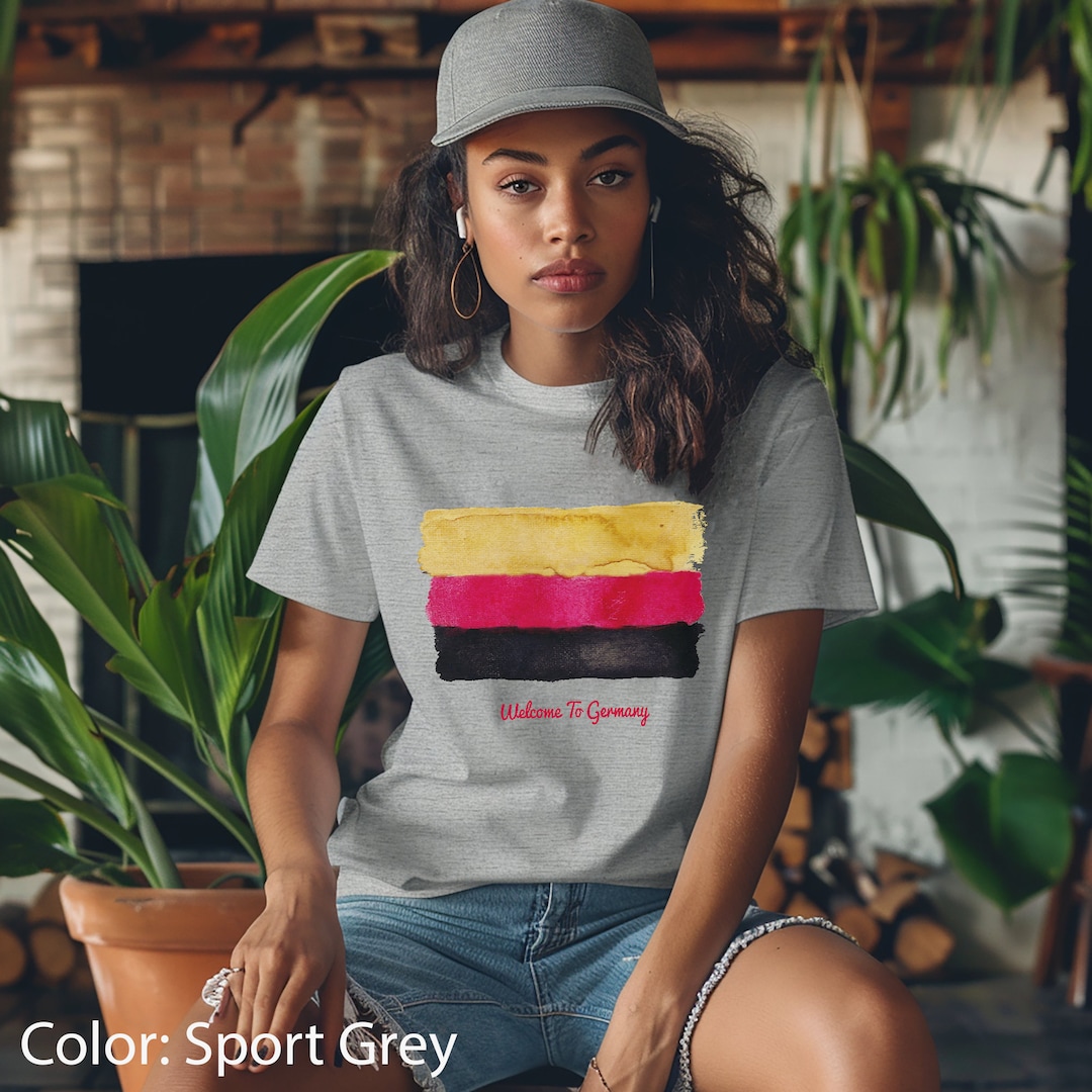 T Shirt Germany T-shirt Country Flag Deutschland Tshirt Welcome to Tee ...
