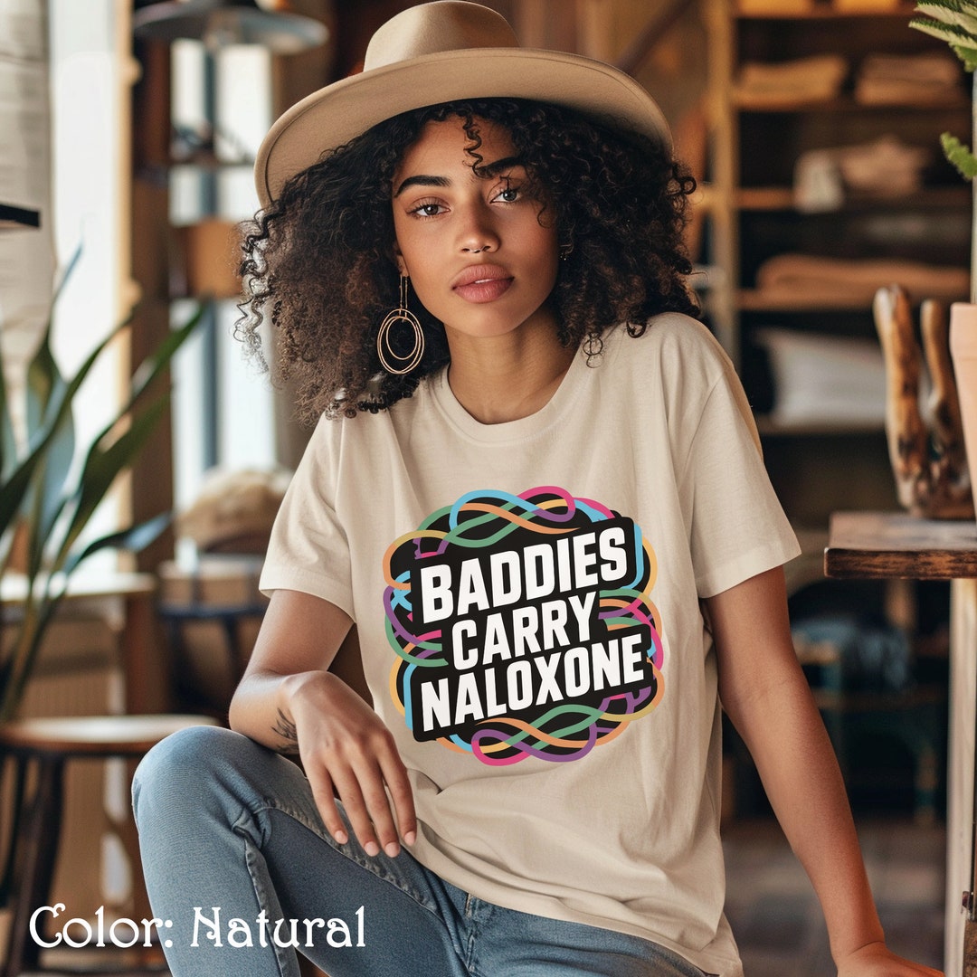 Tee Harm Reduction Apparel Funny Addiction Counselor Gift Overdose ...