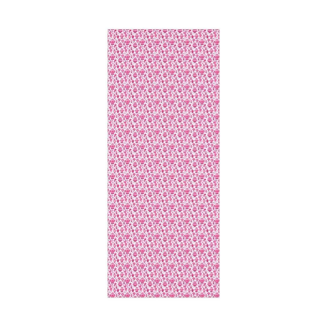 Wrapping Paper Pink Ginger Jar Wrapping Paper Elegant Gift Wrap ...