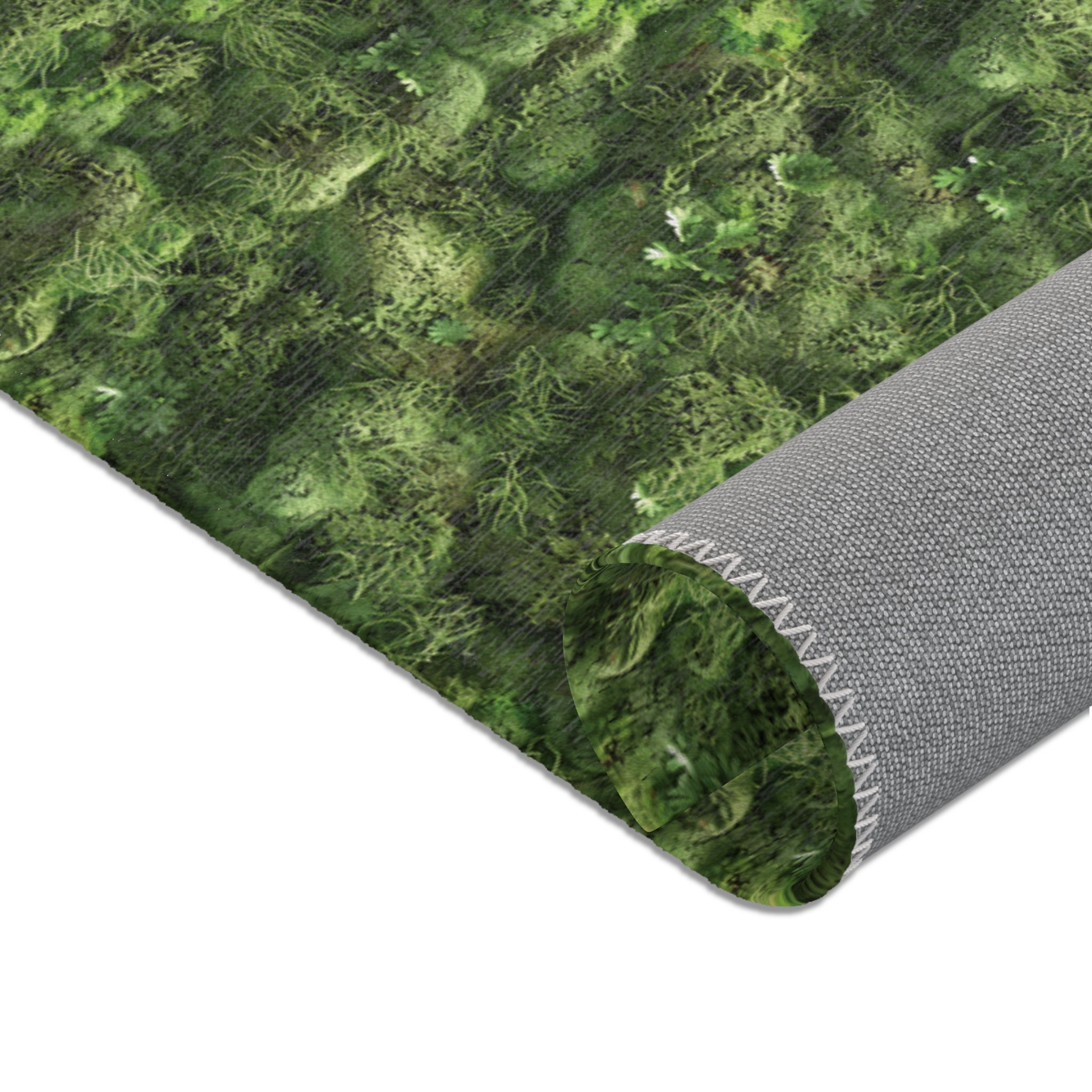 Rug Green Moss Design Cottagecore Bedroom Decor Nature Area Rug Plant ...