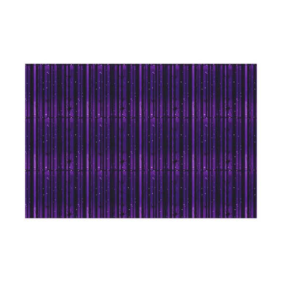 Wrapping Paper Spooky Stripes Purple Gothic Wrapping Paper Christmas Birthday Gift Wrap Striped Wrapping Paper Etsy Canada