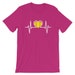 Softball Heartbeat, Softball Heartbeat Short-sleeve Unisex T-shirt ...