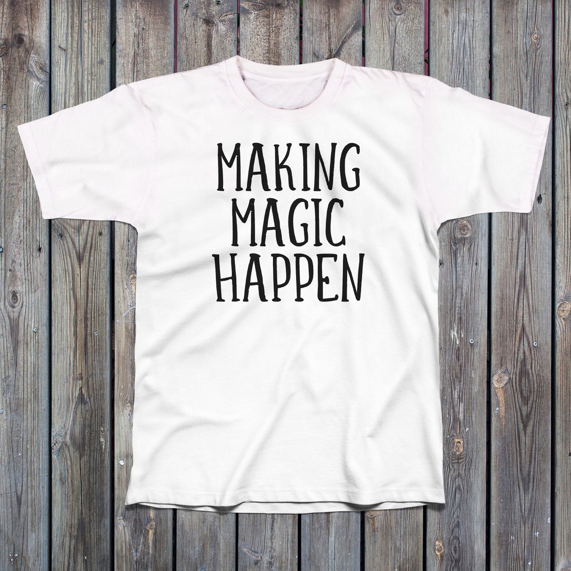 Making Magic Happen Short-sleeve Unisex T-shirt, Magical Vacation, Make ...