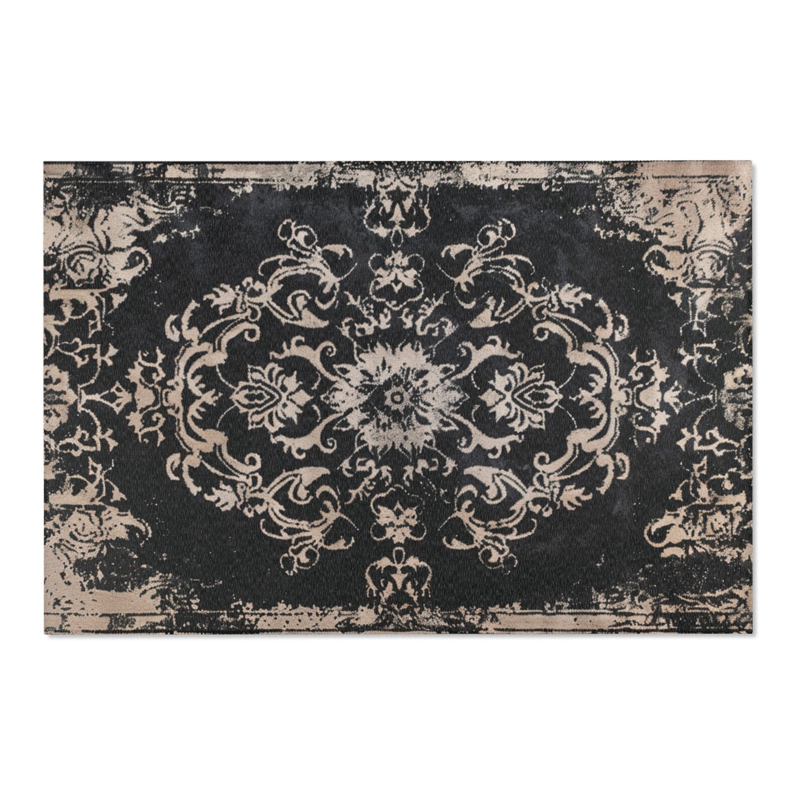 Create a Dark Academia Haven With Our Witchy Black Gothic Area Rug ...