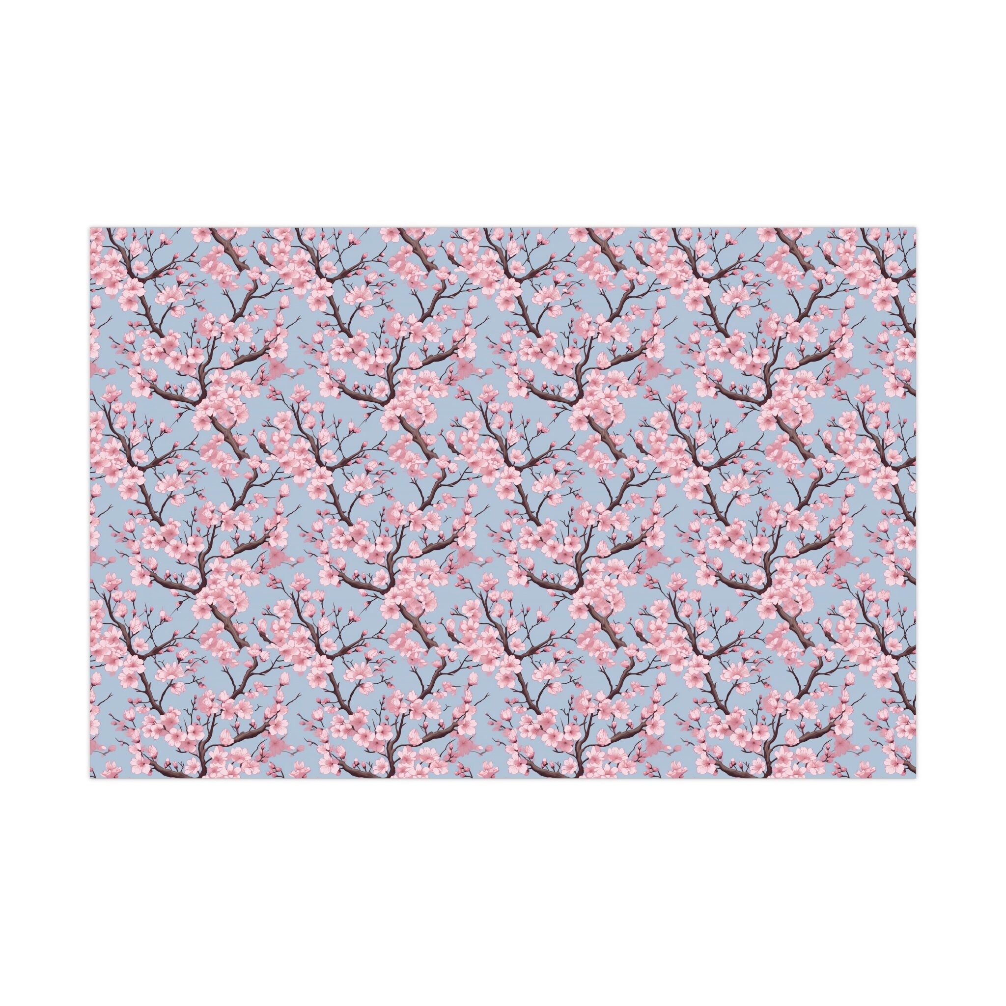 Wrapping Paper Sakura Tree Wrapping Paper Sakura Flower Gift - Etsy