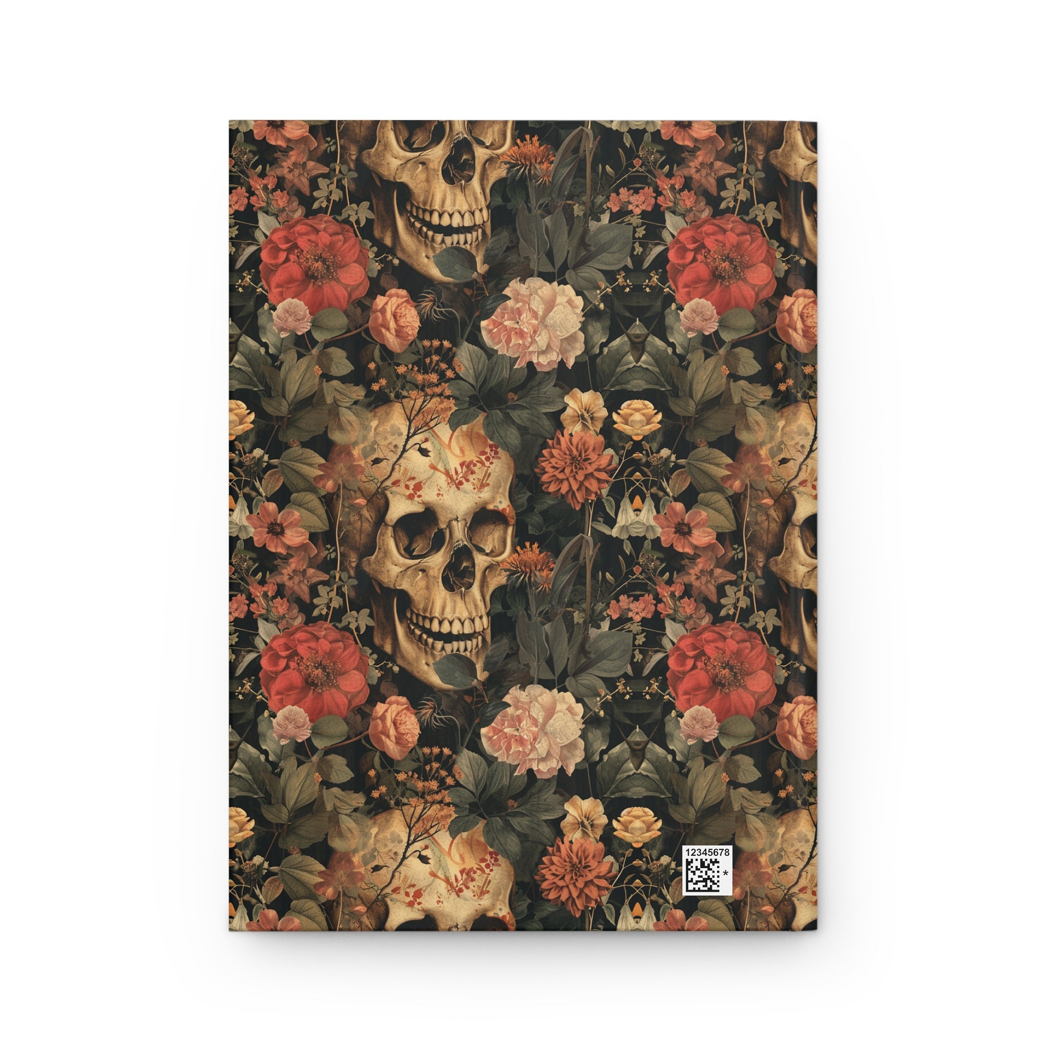 Journal Dark Academia Aesthetic Matte Hardcover Journal Moody Botanical ...