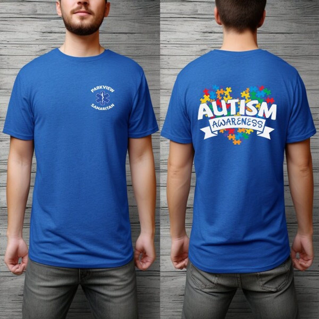 Parkview Samaritan Autism Awareness Unisex T-shirt, Unisex EMS Star of ...