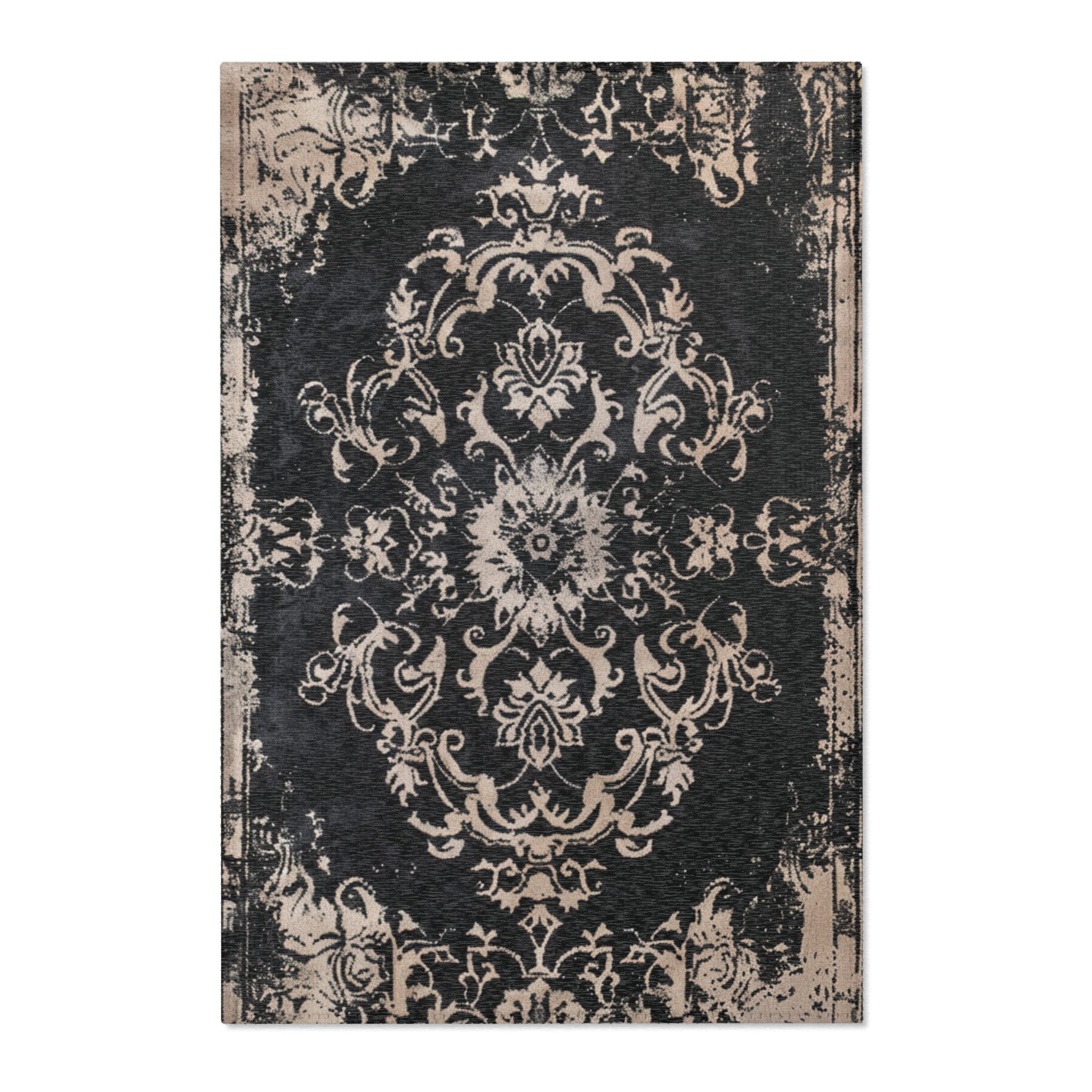 Create a Dark Academia Haven With Our Witchy Black Gothic Area Rug ...