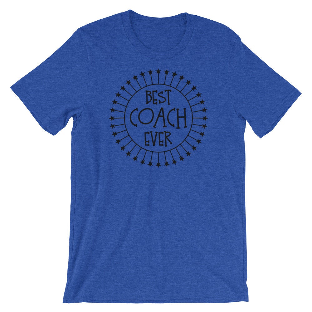 Best Coach Ever Short-sleeve Unisex T-shirt Coach Gift Idea - Etsy