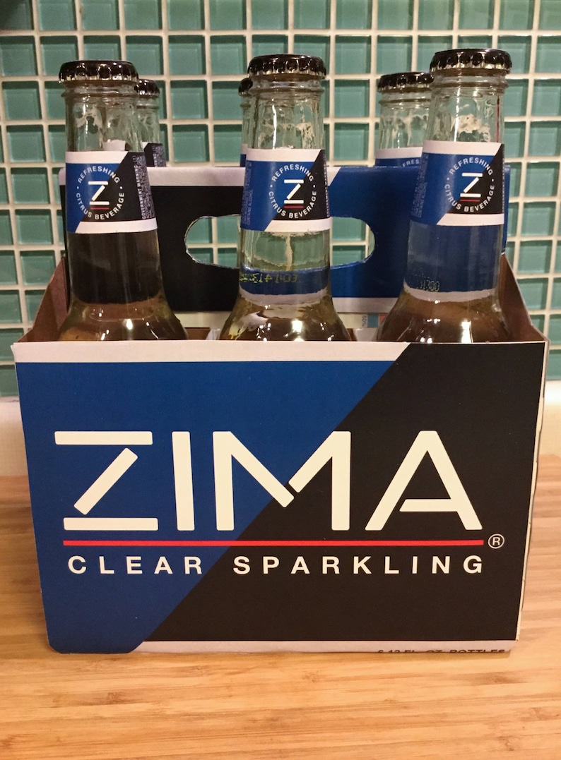 DIY Printable Zima 6-pack - 90s Party-costume-prop (digital Download ...