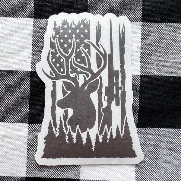 Rifle Flag Decal - Etsy