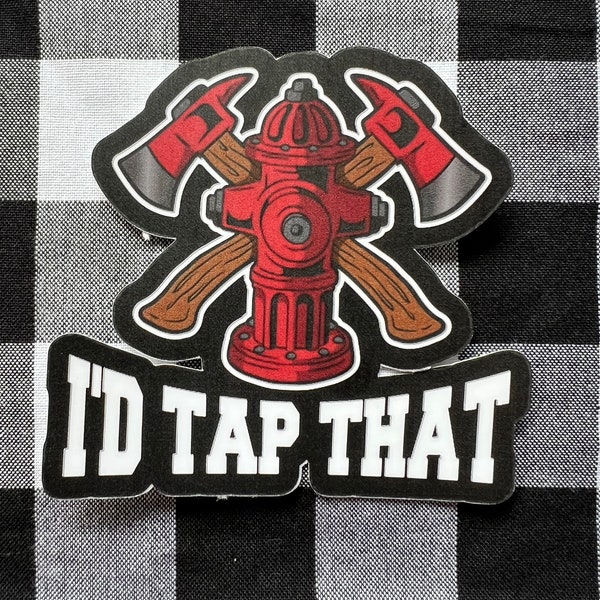 Fire Hydrant Vinyl Sticker - Etsy